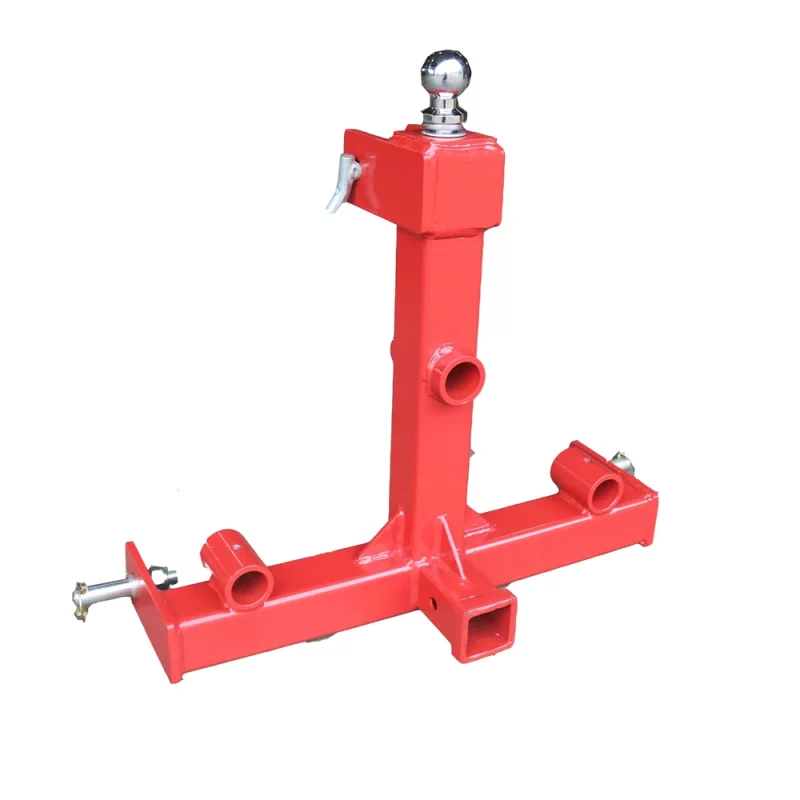 3 Point Gooseneck Tractor Trailer Hitch 2" Receiver Hitch with Trailer ...